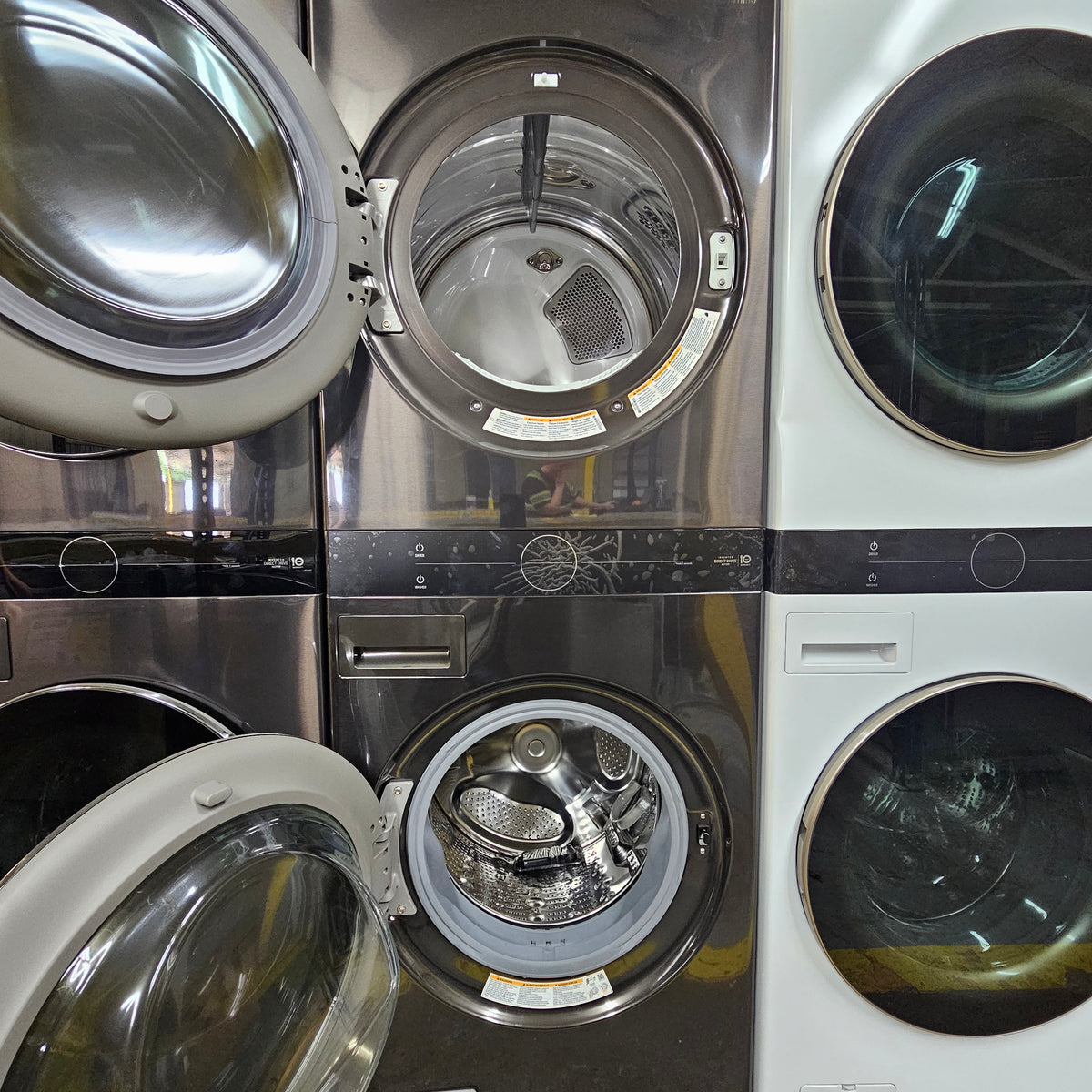 LG Washtower Stacked SMART Laundry Center 4.5 Cu.Ft. Front Load Washer – The Renovation Depot